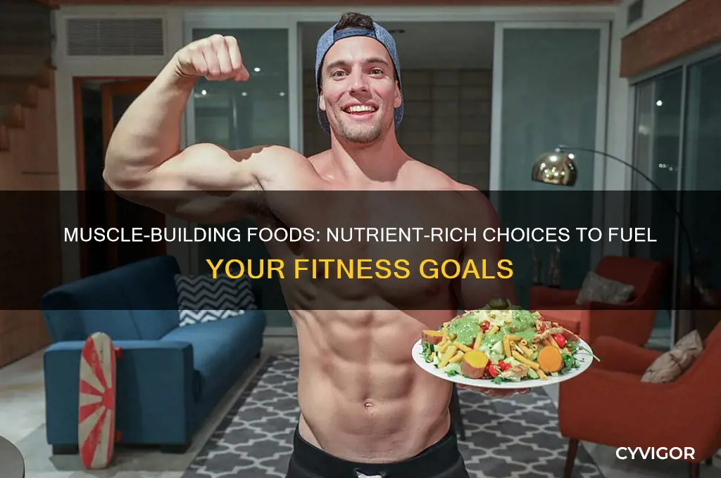 Muscle-Building Foods: Nutrient-Rich Choices To Fuel Your Fitness Goals ...