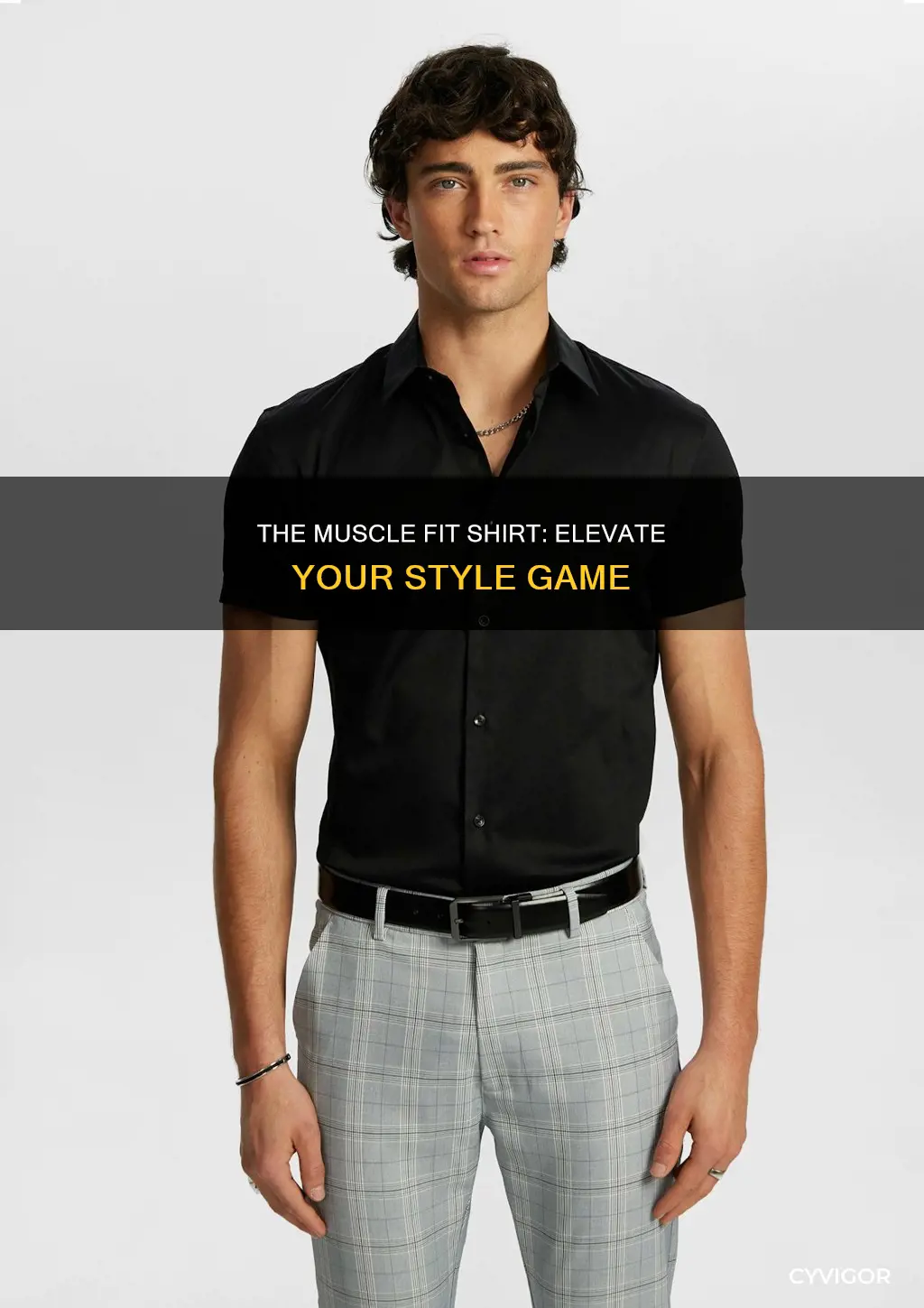 The Muscle Fit Shirt: Elevate Your Style Game | CyVigor