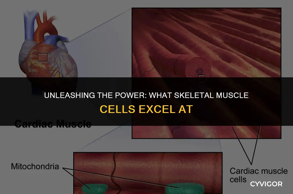 Unleashing The Power: What Skeletal Muscle Cells Excel At | CyVigor