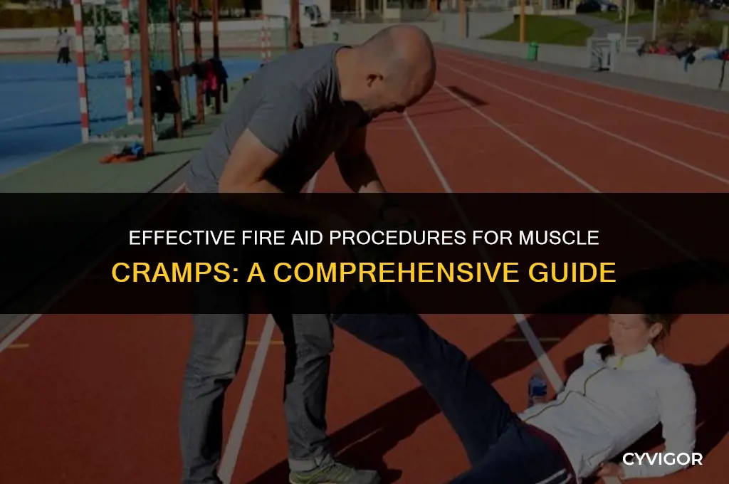 Effective Fire Aid Procedures For Muscle Cramps: A Comprehensive Guide ...