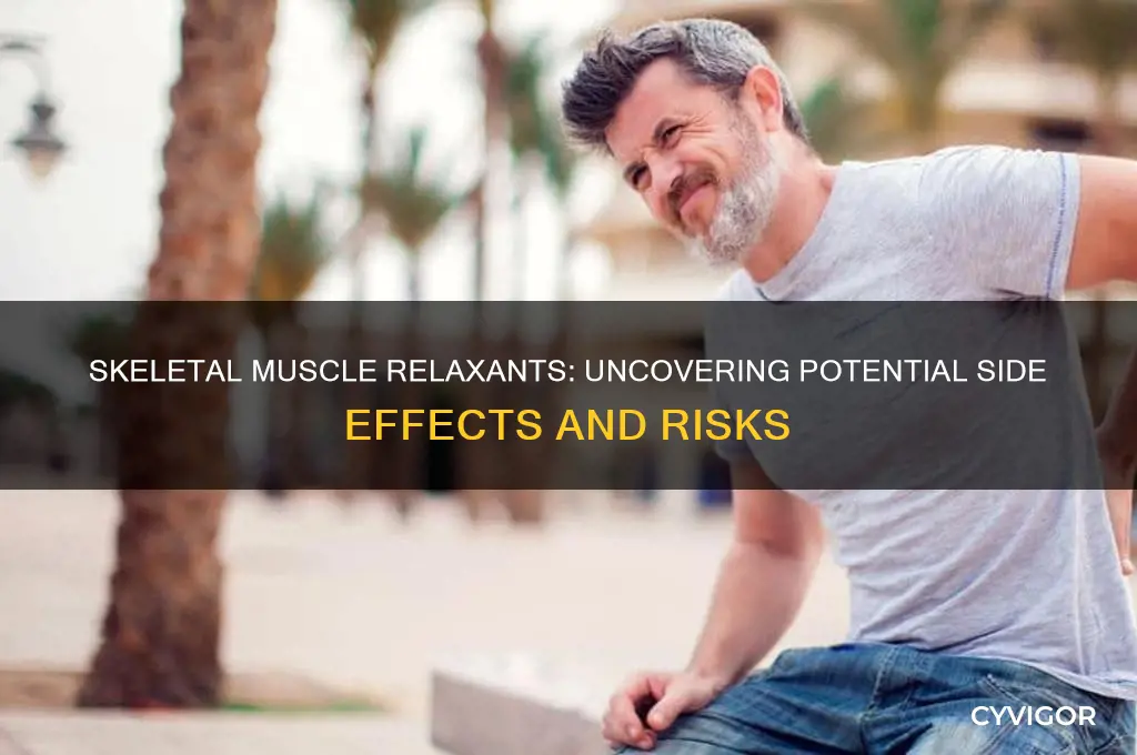 Skeletal Muscle Relaxants: Uncovering Potential Side Effects And Risks ...