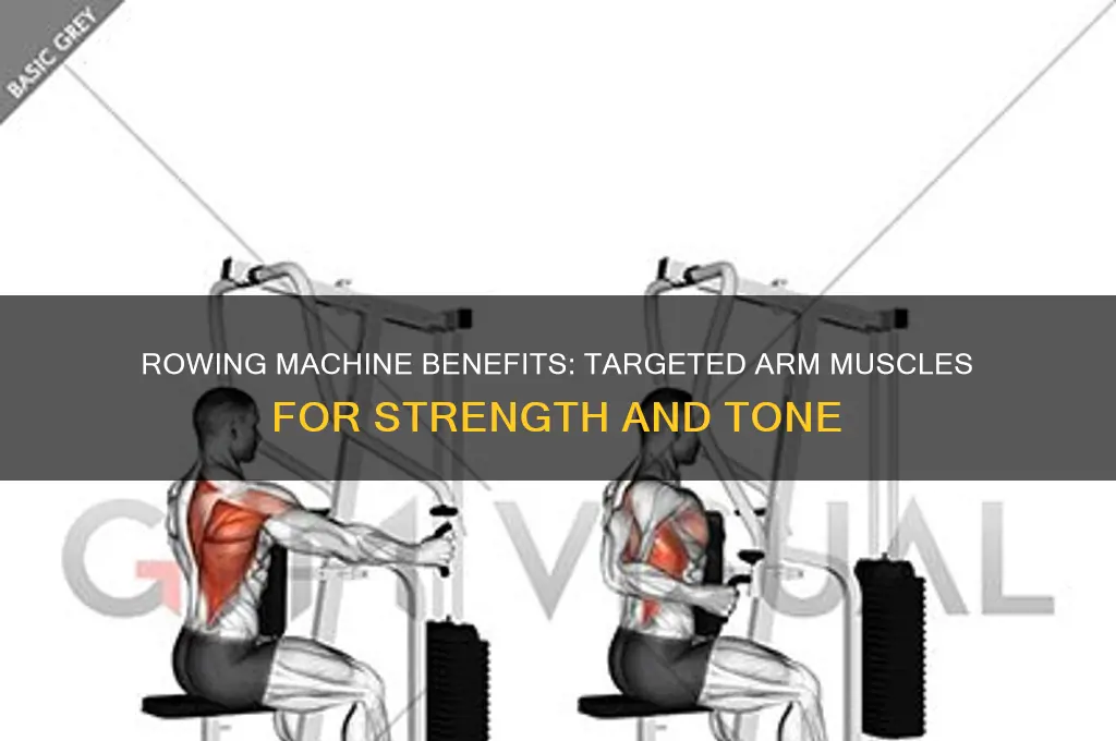 Rowing Machine Benefits: Targeted Arm Muscles For Strength And Tone ...