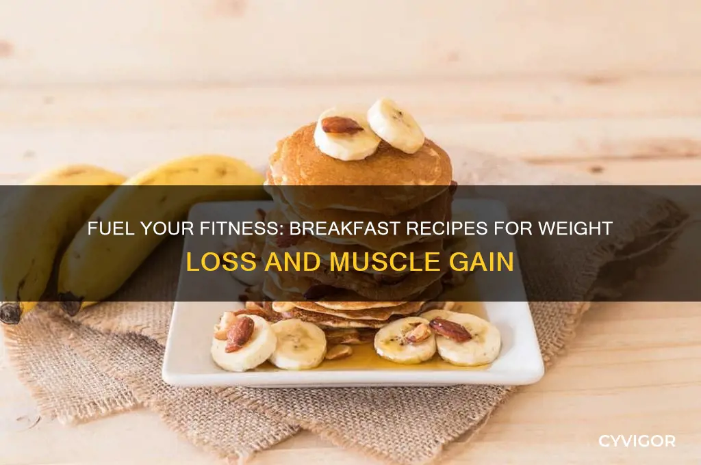 Fuel Your Fitness: Breakfast Recipes For Weight Loss And Muscle Gain ...