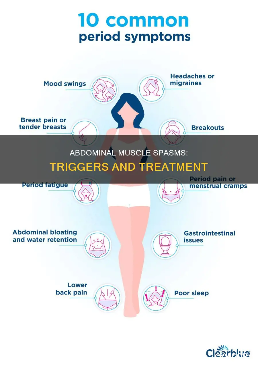 Abdominal Muscle Spasms: Triggers And Treatment | CyVigor