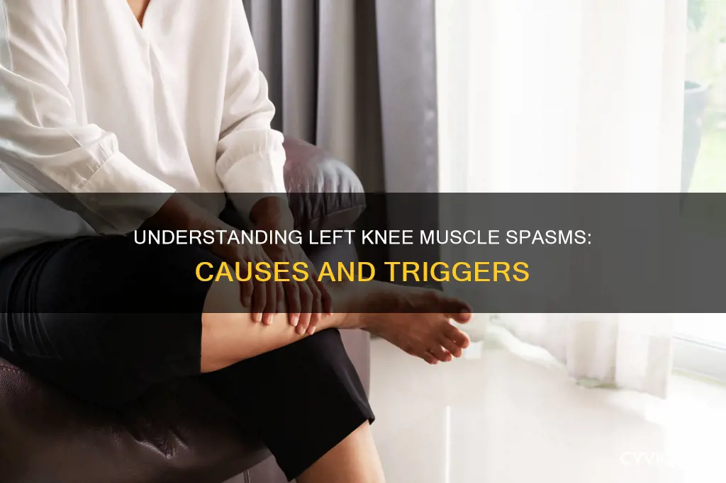 Understanding Left Knee Muscle Spasms: Causes And Triggers | CyVigor