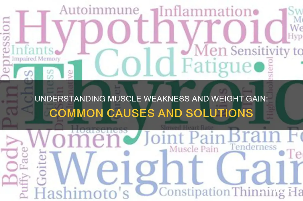 Understanding Muscle Weakness And Weight Gain: Common Causes And ...