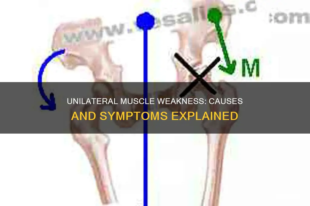 Unilateral Muscle Weakness: Causes And Symptoms Explained | CyVigor