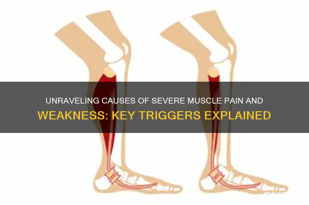 Unraveling Causes Of Severe Muscle Pain And Weakness: Key Triggers ...