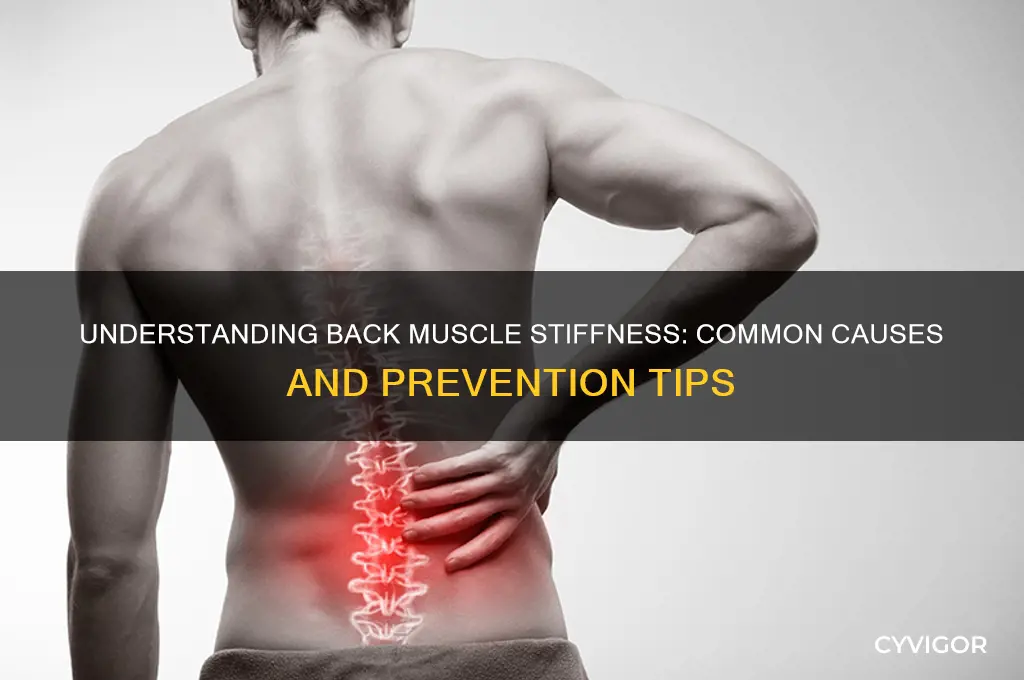 Understanding Back Muscle Stiffness: Common Causes And Prevention Tips ...