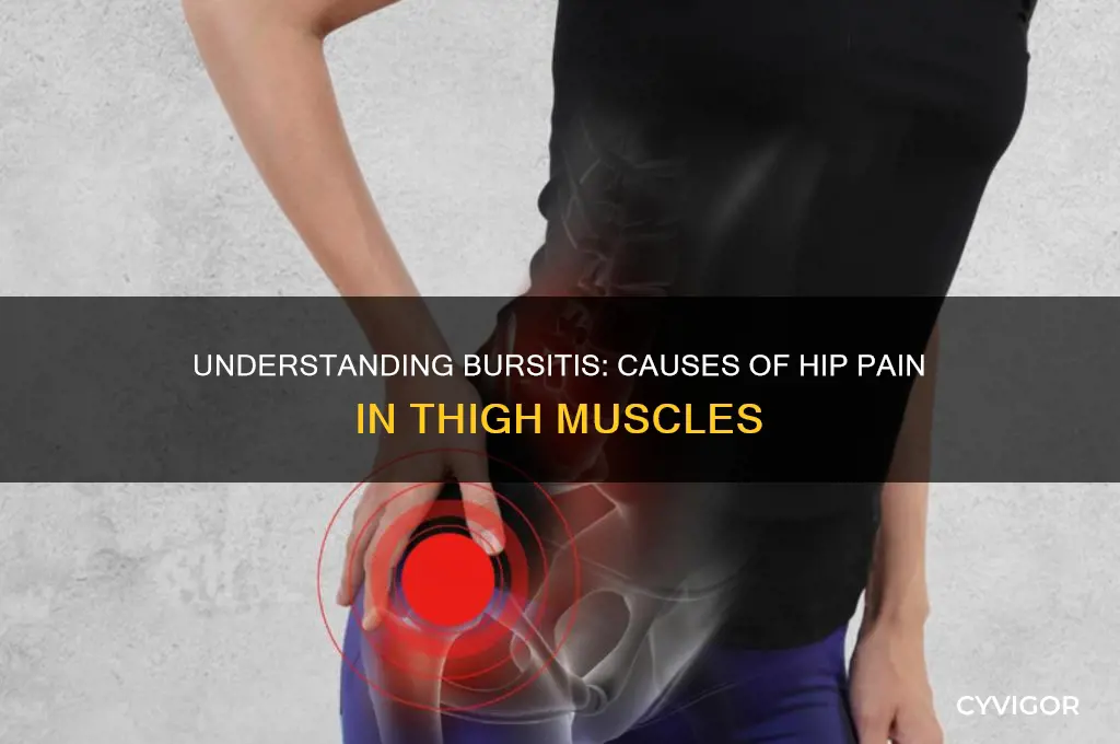 Understanding Bursitis: Causes Of Hip Pain In Thigh Muscles | CyVigor