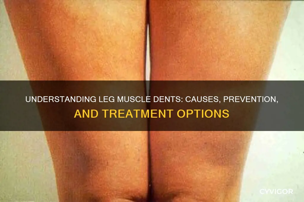 Understanding Leg Muscle Dents: Causes, Prevention, And Treatment ...