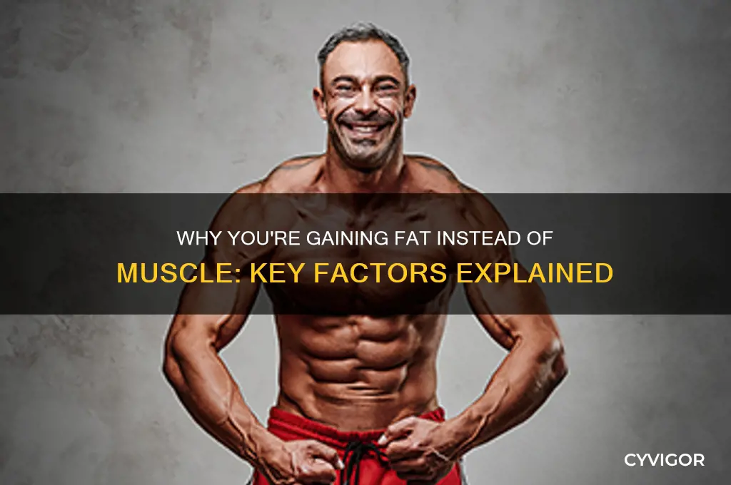 Why You're Gaining Fat Instead Of Muscle: Key Factors Explained | CyVigor