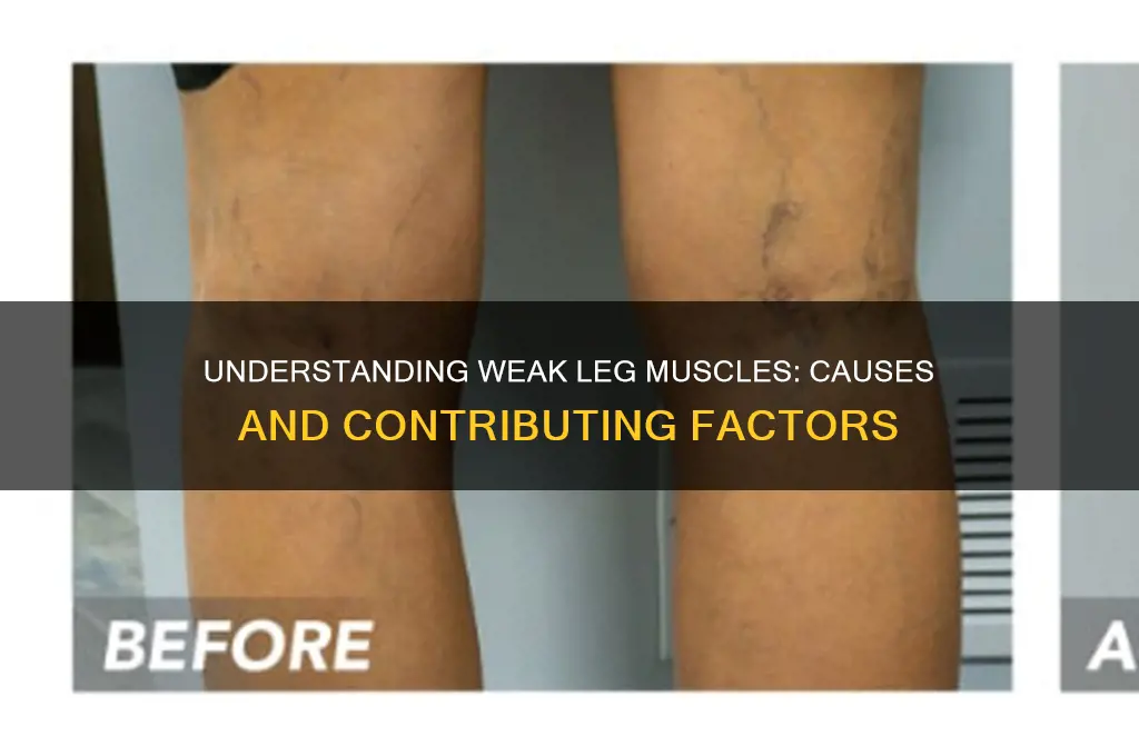 Understanding Weak Leg Muscles: Causes And Contributing Factors | CyVigor