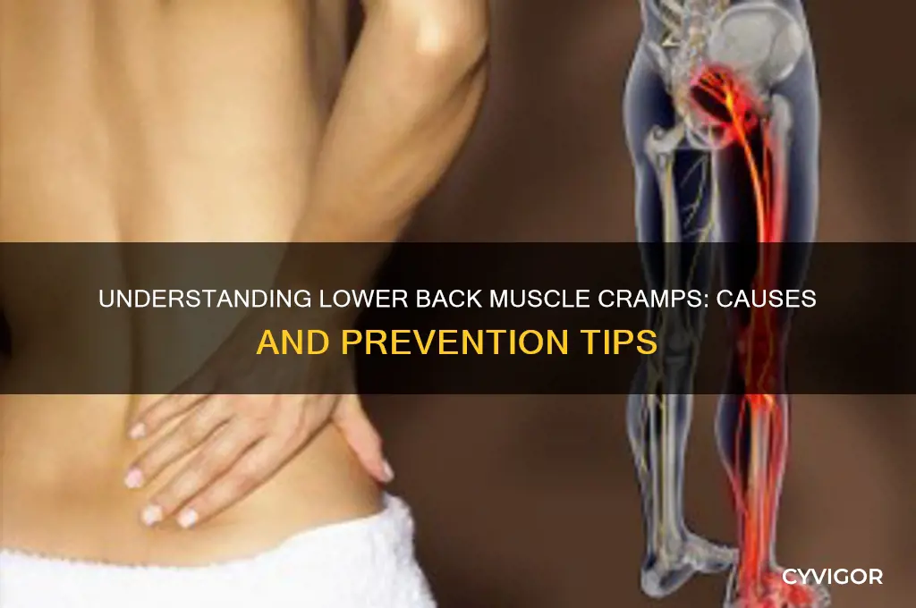 Understanding Lower Back Muscle Cramps: Causes And Prevention Tips ...