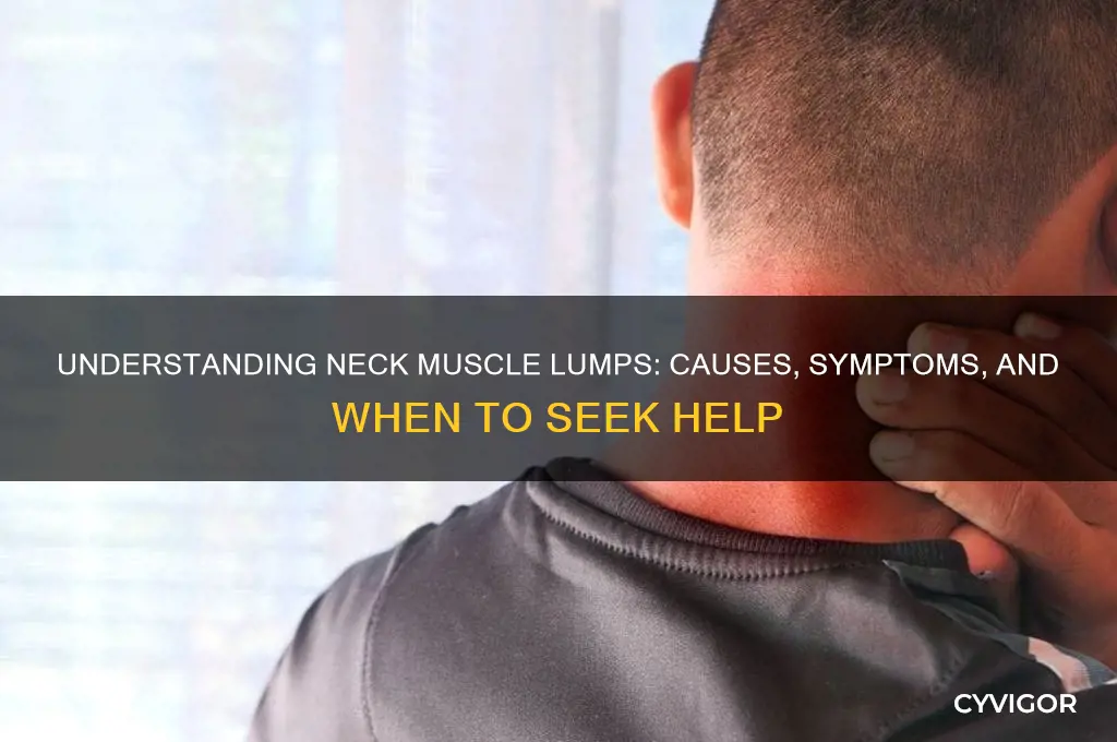 Understanding Neck Muscle Lumps: Causes, Symptoms, And When To Seek ...