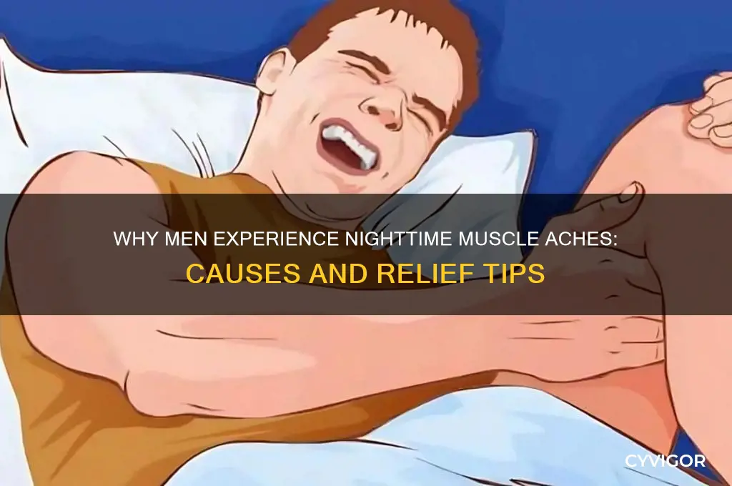 Why Men Experience Nighttime Muscle Aches: Causes And Relief Tips | CyVigor