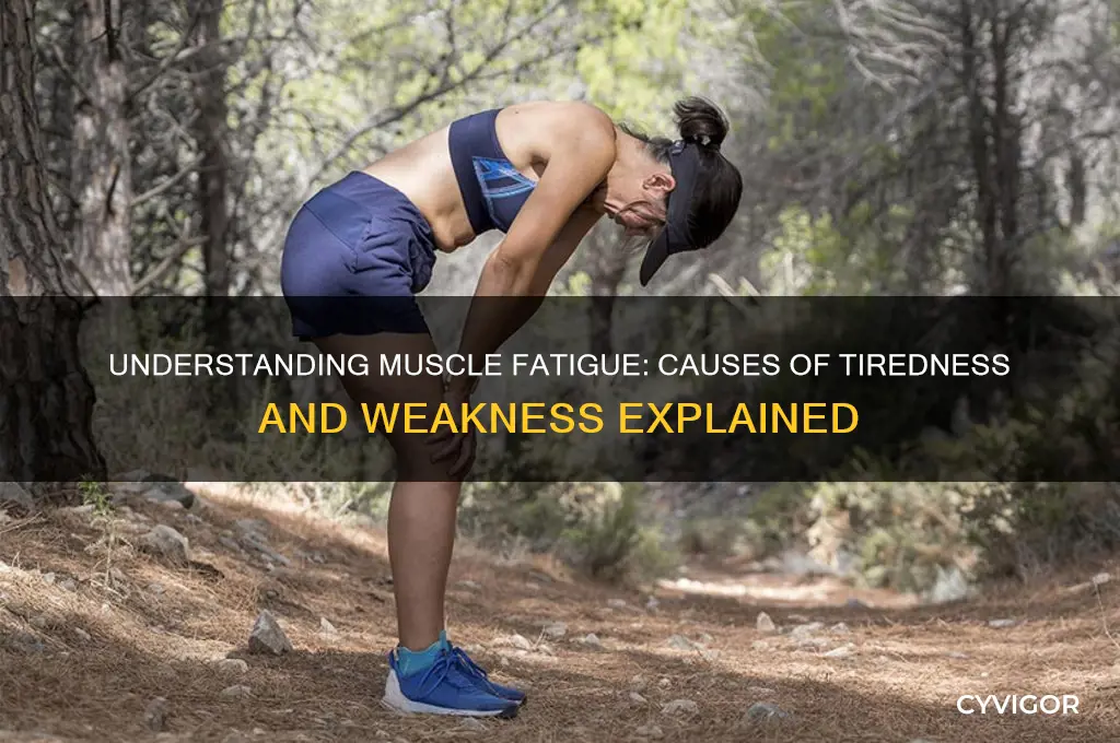 Understanding Muscle Fatigue: Causes Of Tiredness And Weakness ...