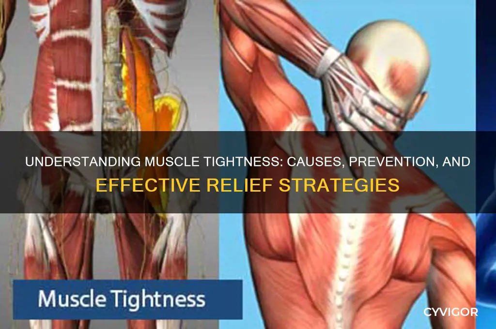 Understanding Muscle Tightness: Causes, Prevention, And Effective ...