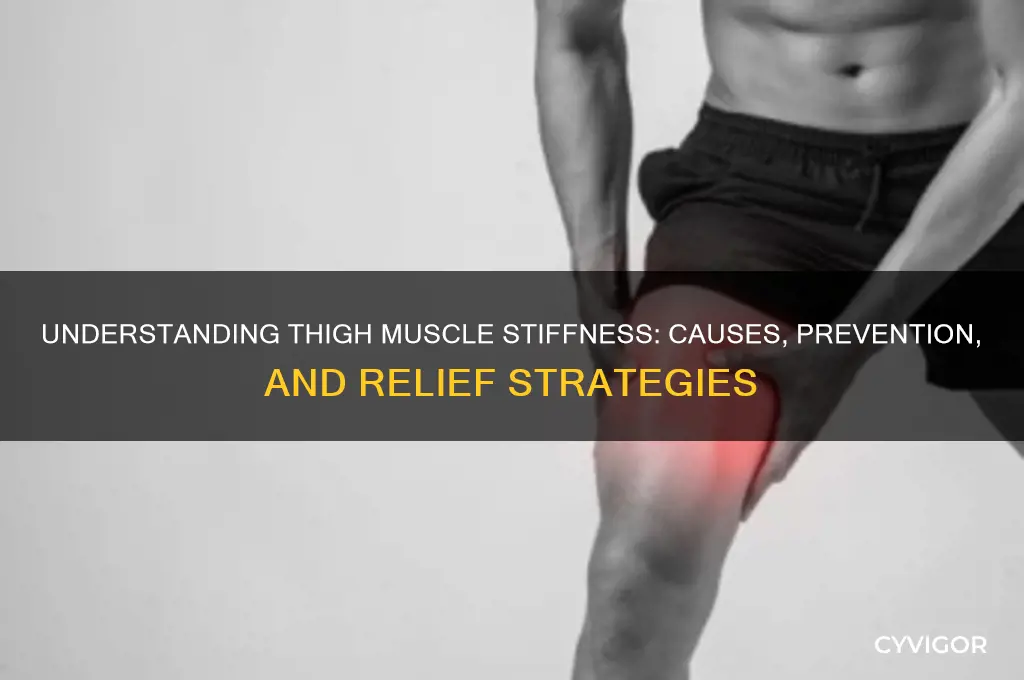 Understanding Thigh Muscle Stiffness: Causes, Prevention, And Relief ...