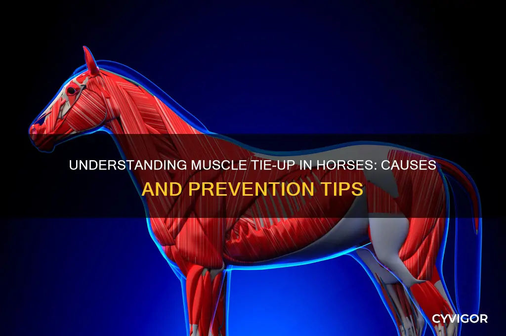 Understanding Muscle Tie-Up In Horses: Causes And Prevention Tips | CyVigor