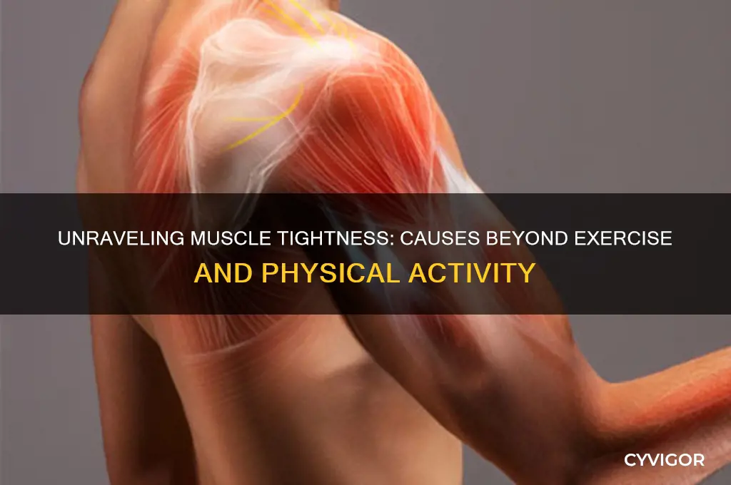 Unraveling Muscle Tightness: Causes Beyond Exercise And Physical ...