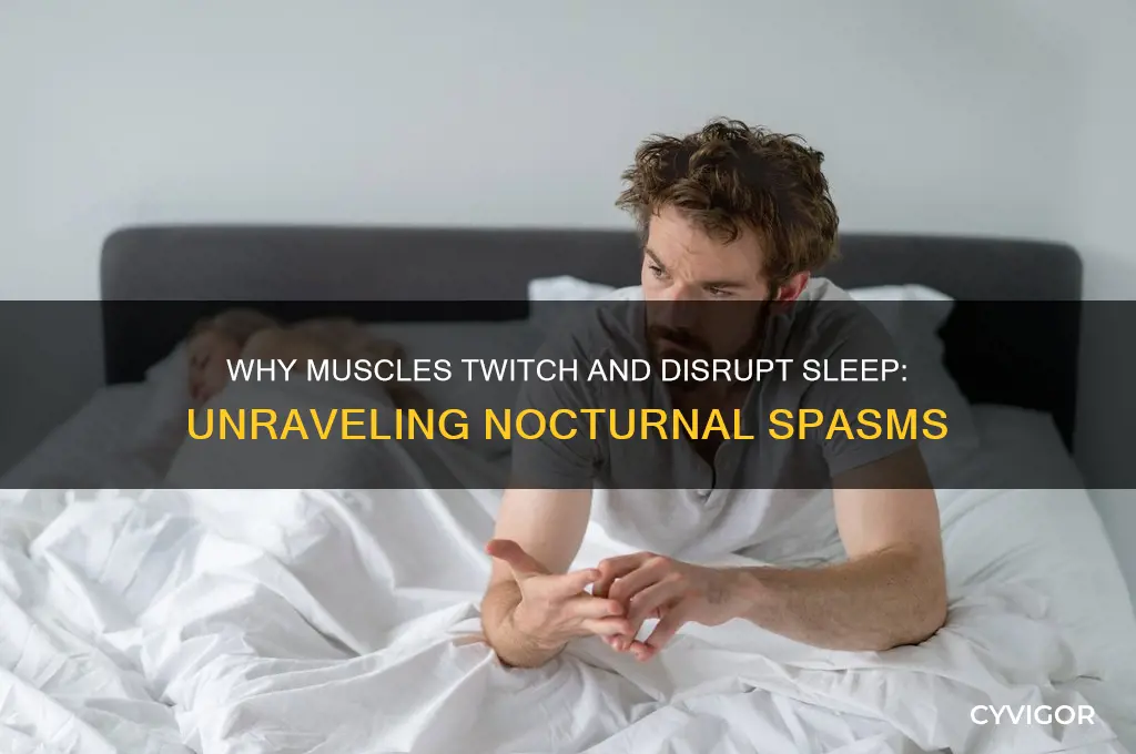 Why Muscles Twitch And Disrupt Sleep: Unraveling Nocturnal Spasms | CyVigor