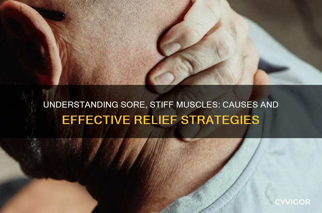 Understanding Sore, Stiff Muscles: Causes And Effective Relief ...