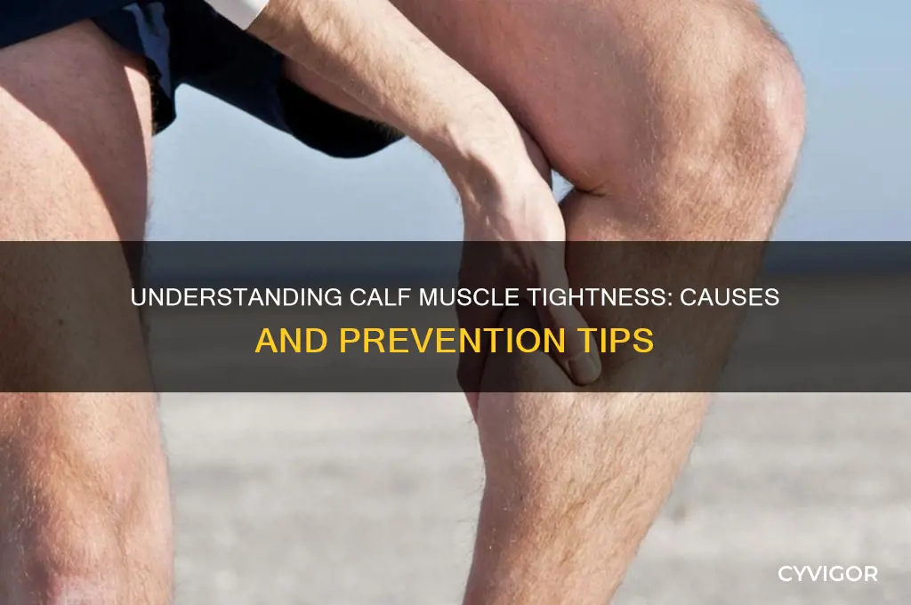 Understanding Calf Muscle Tightness: Causes And Prevention Tips | CyVigor