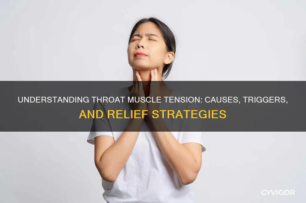Understanding Throat Muscle Tension: Causes, Triggers, And Relief ...