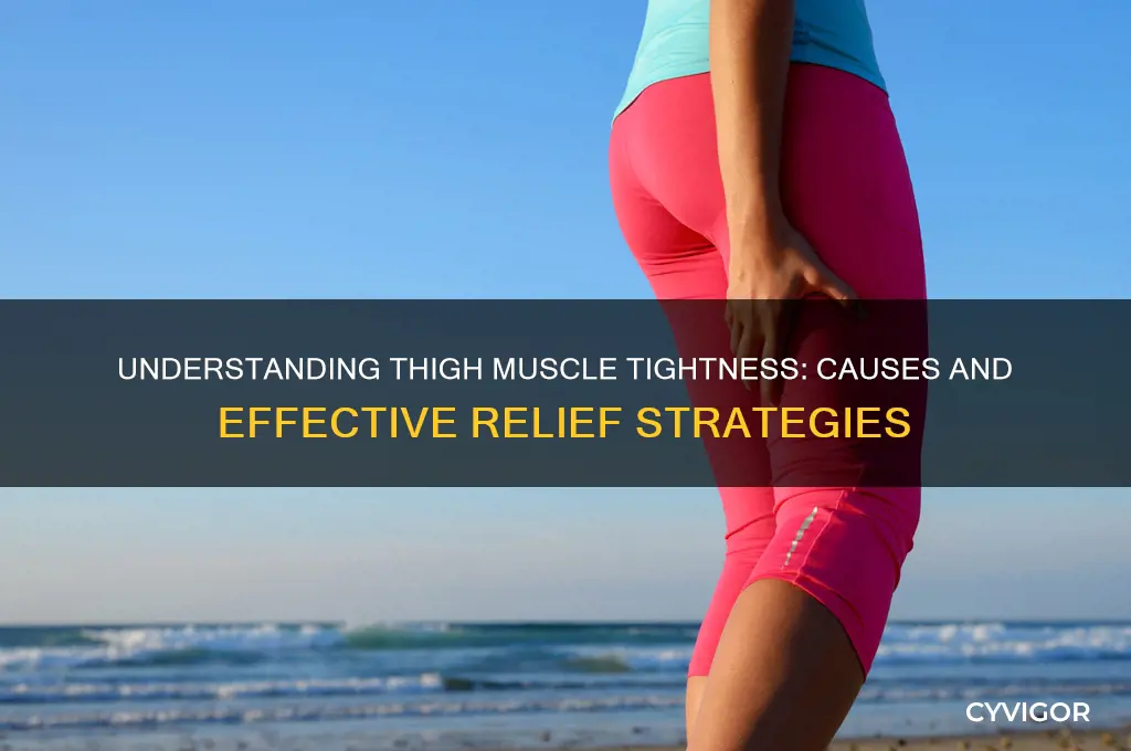 Understanding Thigh Muscle Tightness: Causes And Effective Relief ...