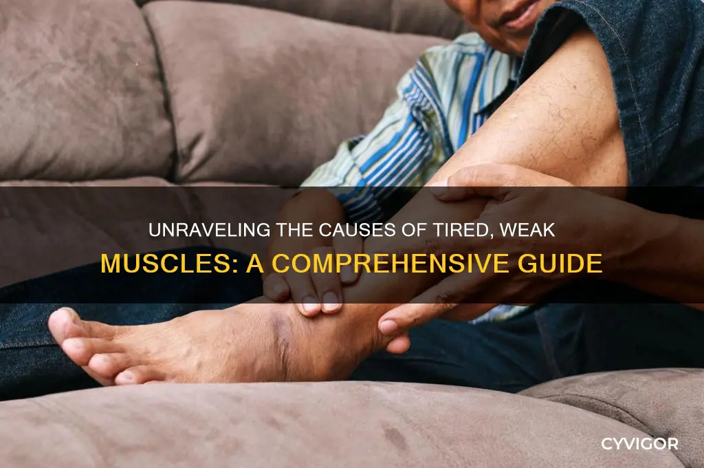 Unraveling The Causes Of Tired, Weak Muscles: A Comprehensive Guide ...