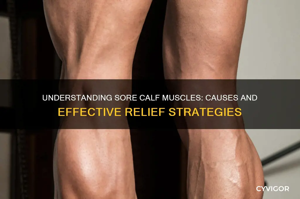Understanding Sore Calf Muscles: Causes And Effective Relief Strategies ...