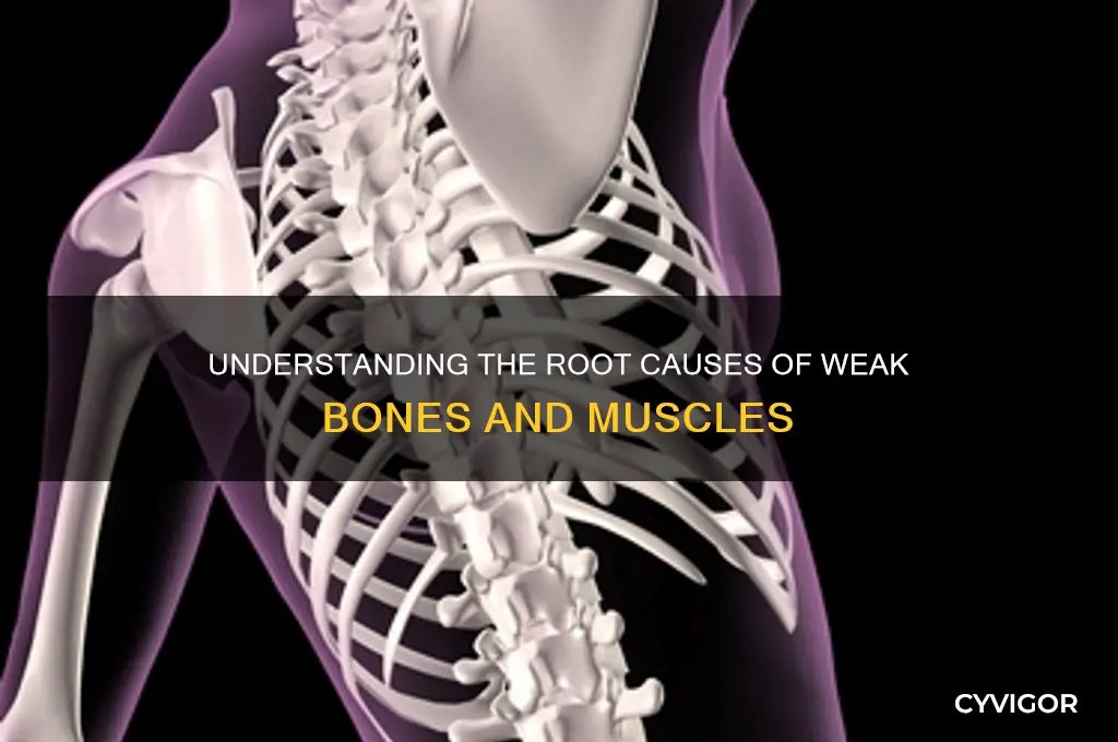 Understanding The Root Causes Of Weak Bones And Muscles | CyVigor