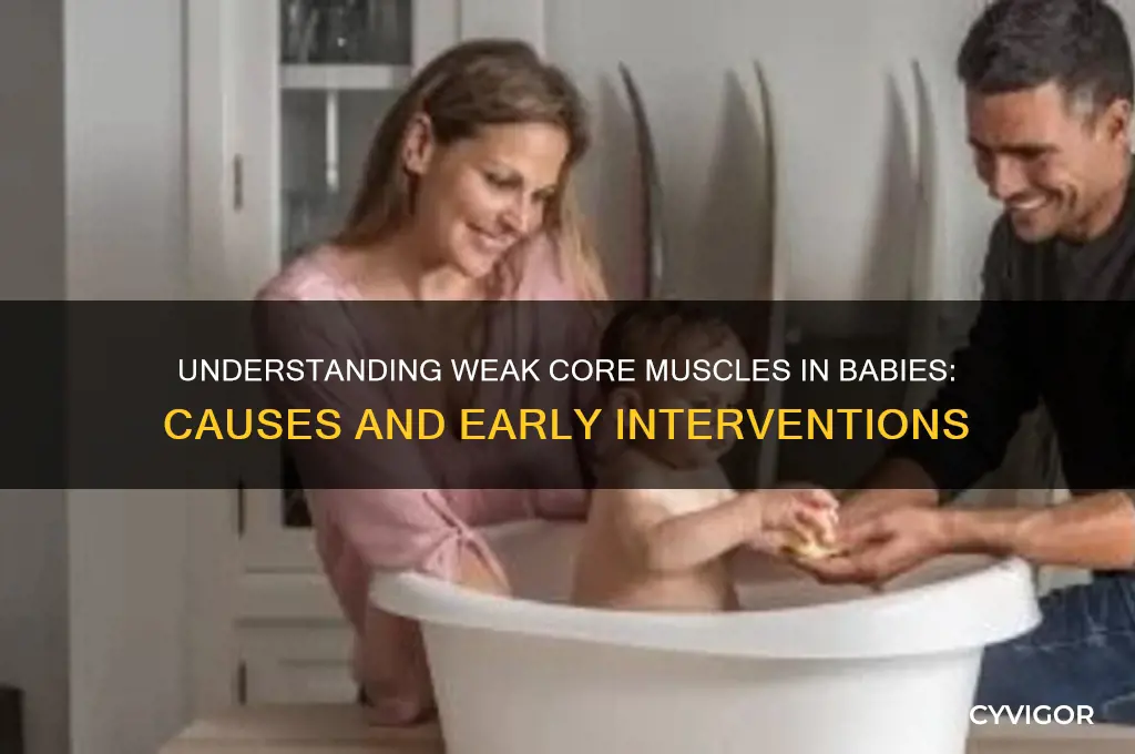 Understanding Weak Core Muscles In Babies: Causes And Early ...