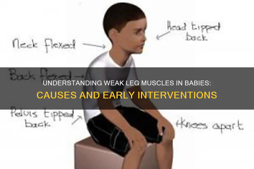 Understanding Weak Leg Muscles In Babies: Causes And Early ...