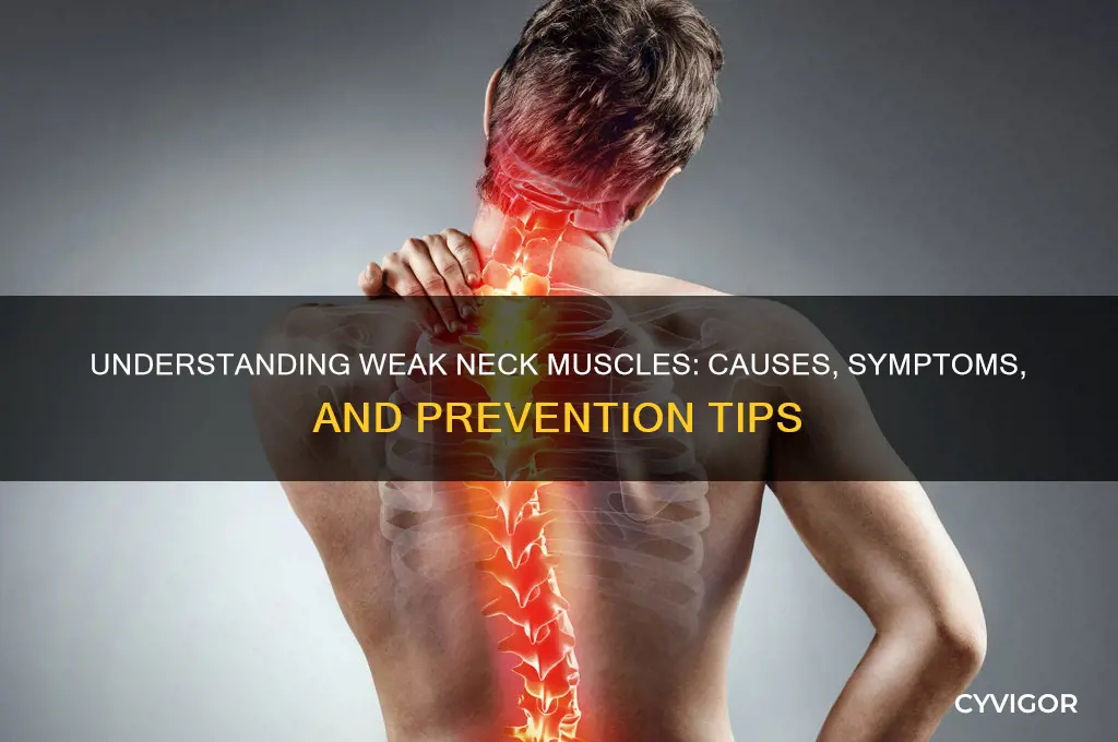 Understanding Weak Neck Muscles: Causes, Symptoms, And Prevention Tips ...