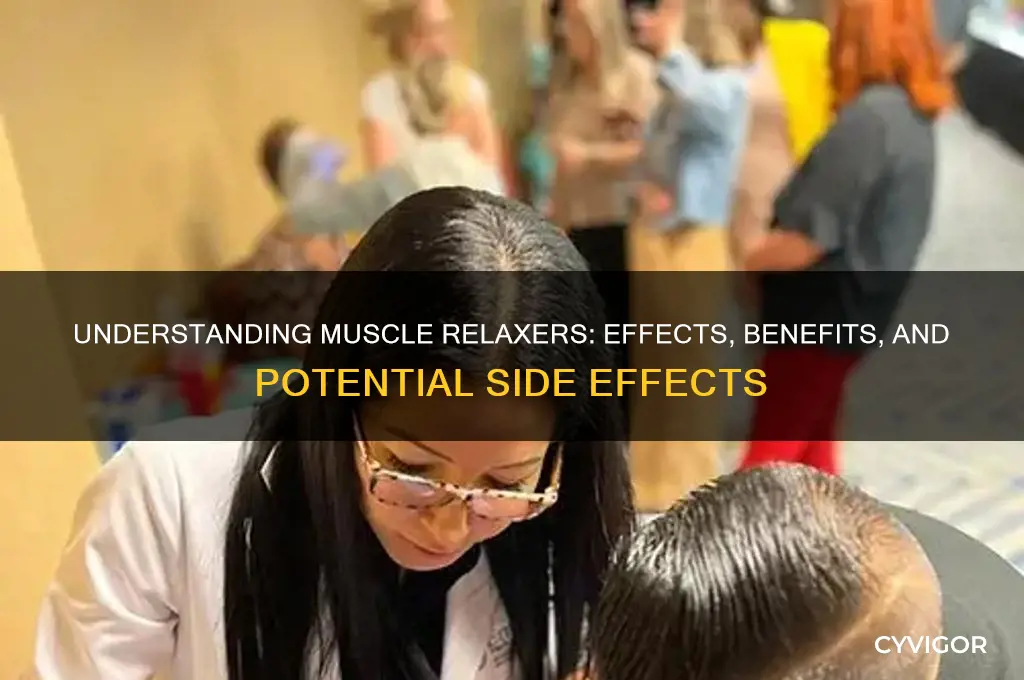 Understanding Muscle Relaxers: Effects, Benefits, And Potential Side ...