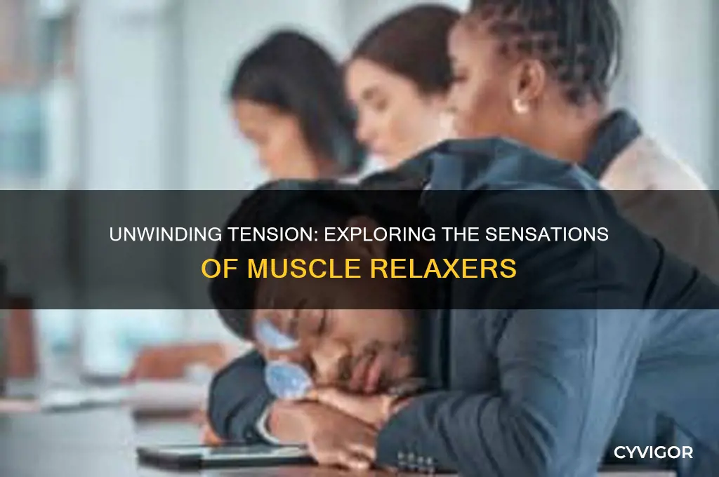 Unwinding Tension: Exploring The Sensations Of Muscle Relaxers | CyVigor