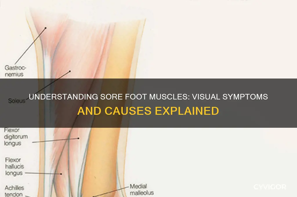 Understanding Sore Foot Muscles: Visual Symptoms And Causes Explained ...