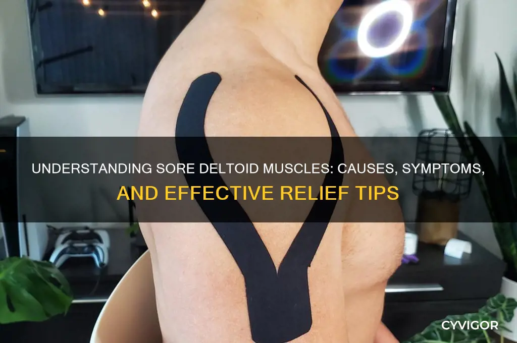 Understanding Sore Deltoid Muscles: Causes, Symptoms, And Effective ...