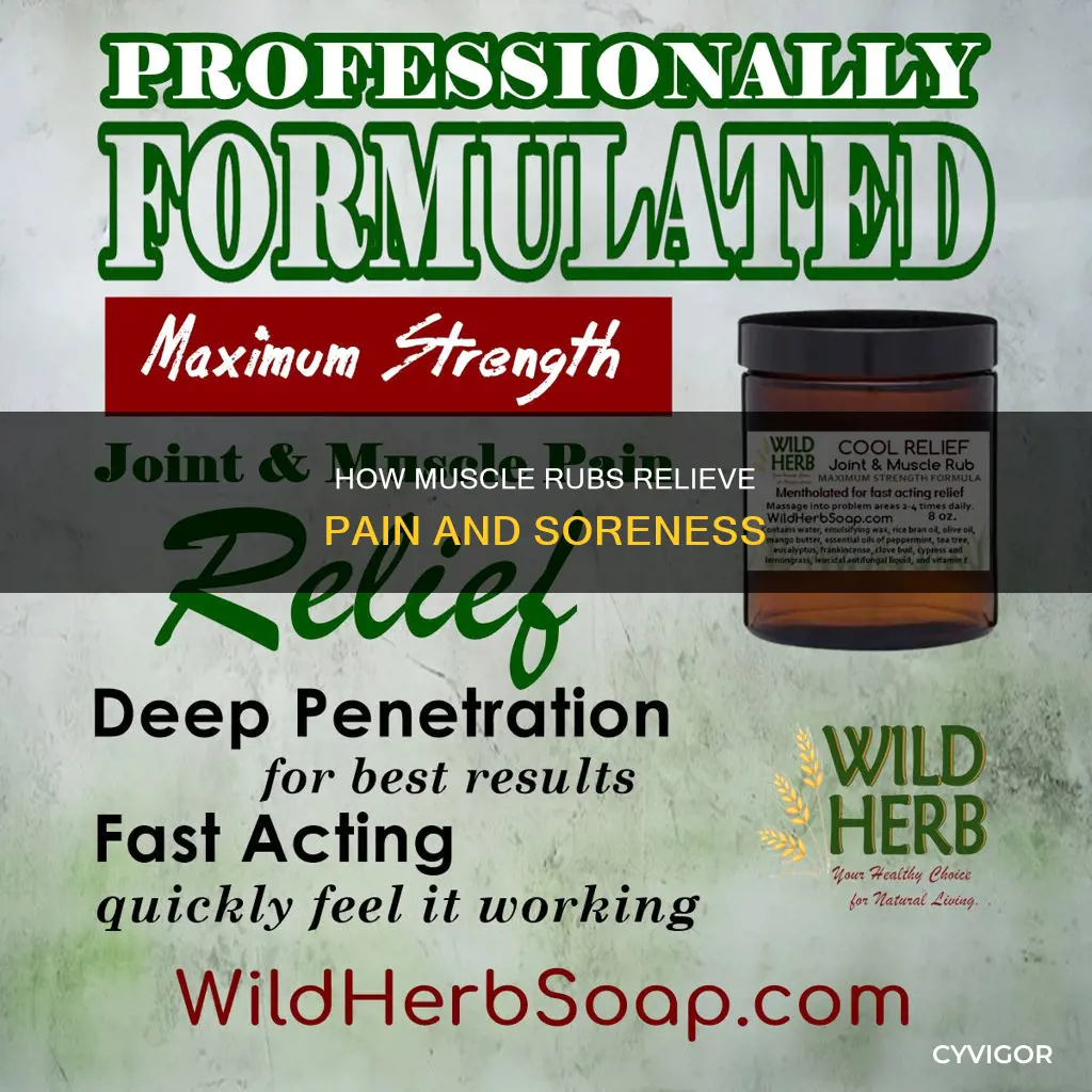 How Muscle Rubs Relieve Pain And Soreness | CyVigor