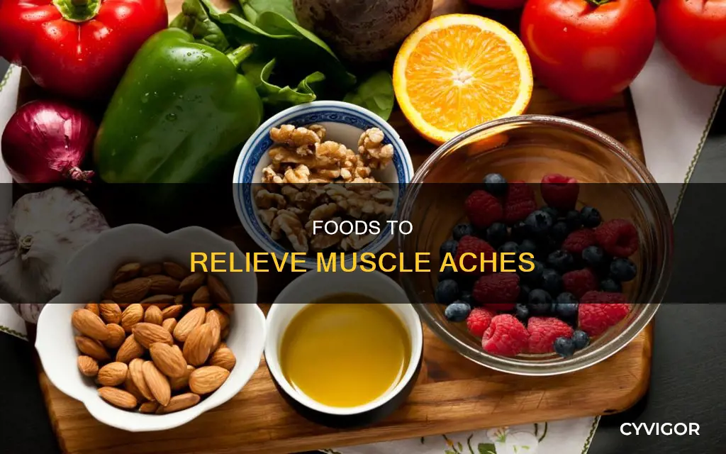Foods To Relieve Muscle Aches | CyVigor