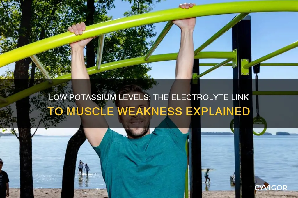 Low Potassium Levels: The Electrolyte Link To Muscle Weakness Explained ...