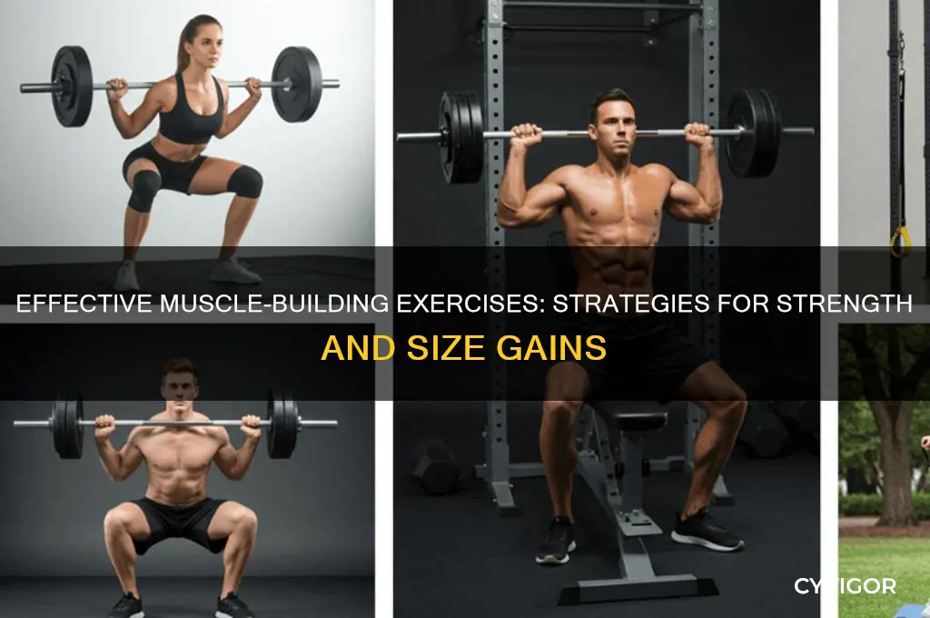Effective Muscle-Building Exercises: Strategies For Strength And Size ...
