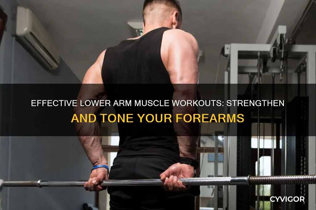 Effective Lower Arm Muscle Workouts: Strengthen And Tone Your Forearms ...