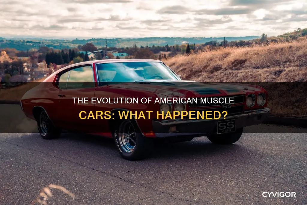 The Evolution Of American Muscle Cars: What Happened? | CyVigor