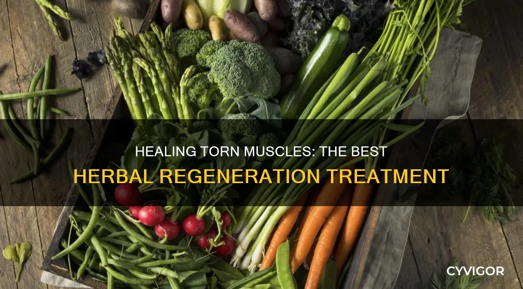 Healing Torn Muscles: The Best Herbal Regeneration Treatment | CyVigor