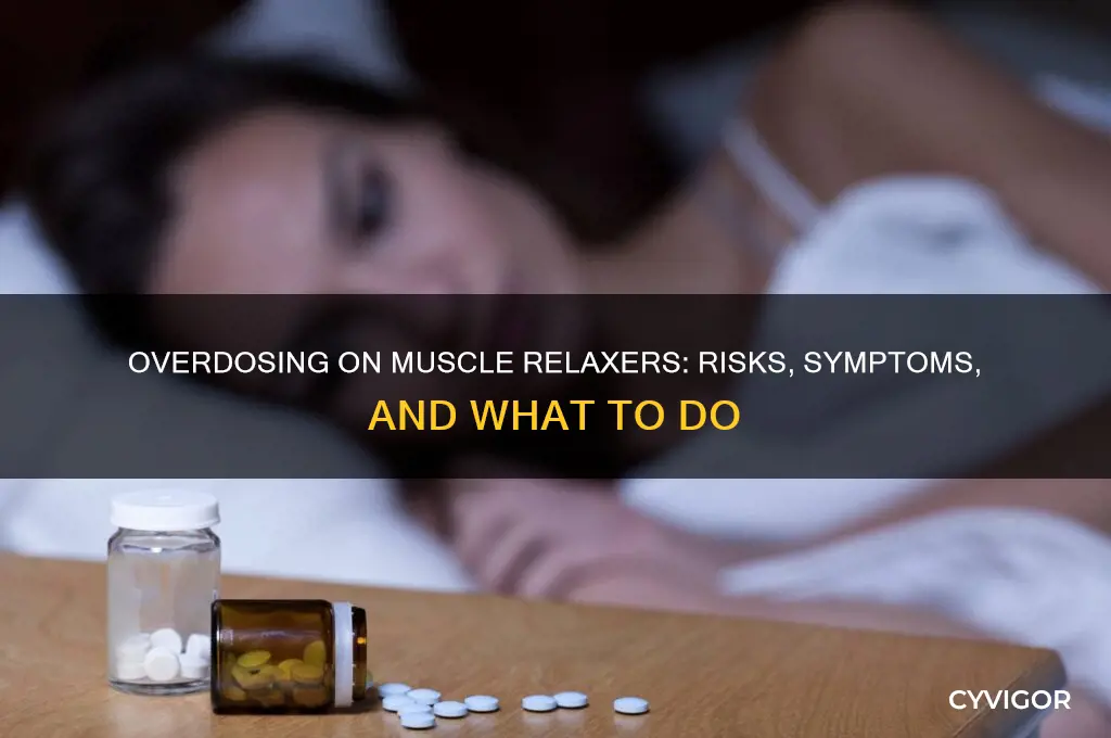 Overdosing On Muscle Relaxers: Risks, Symptoms, And What To Do | CyVigor