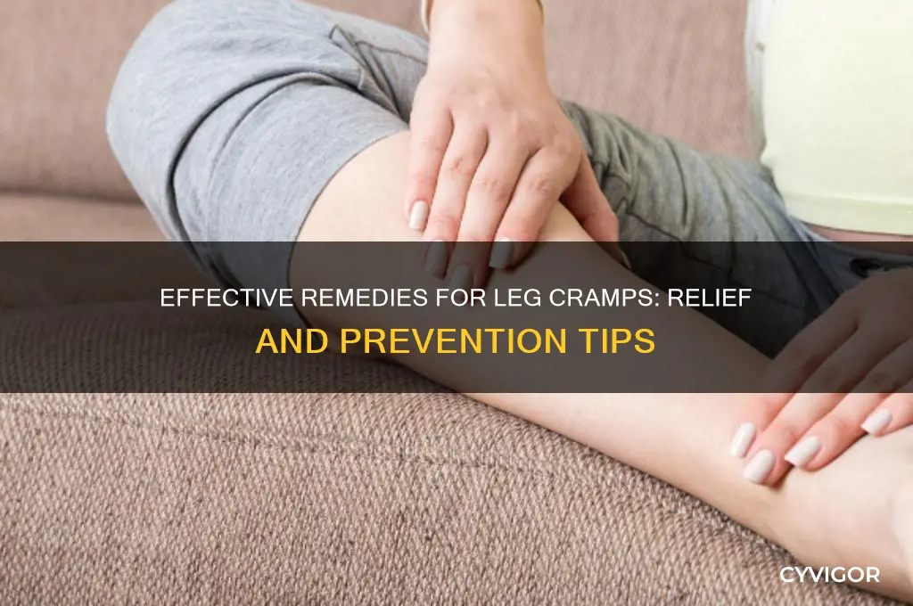 Effective Remedies For Leg Cramps: Relief And Prevention Tips | CyVigor