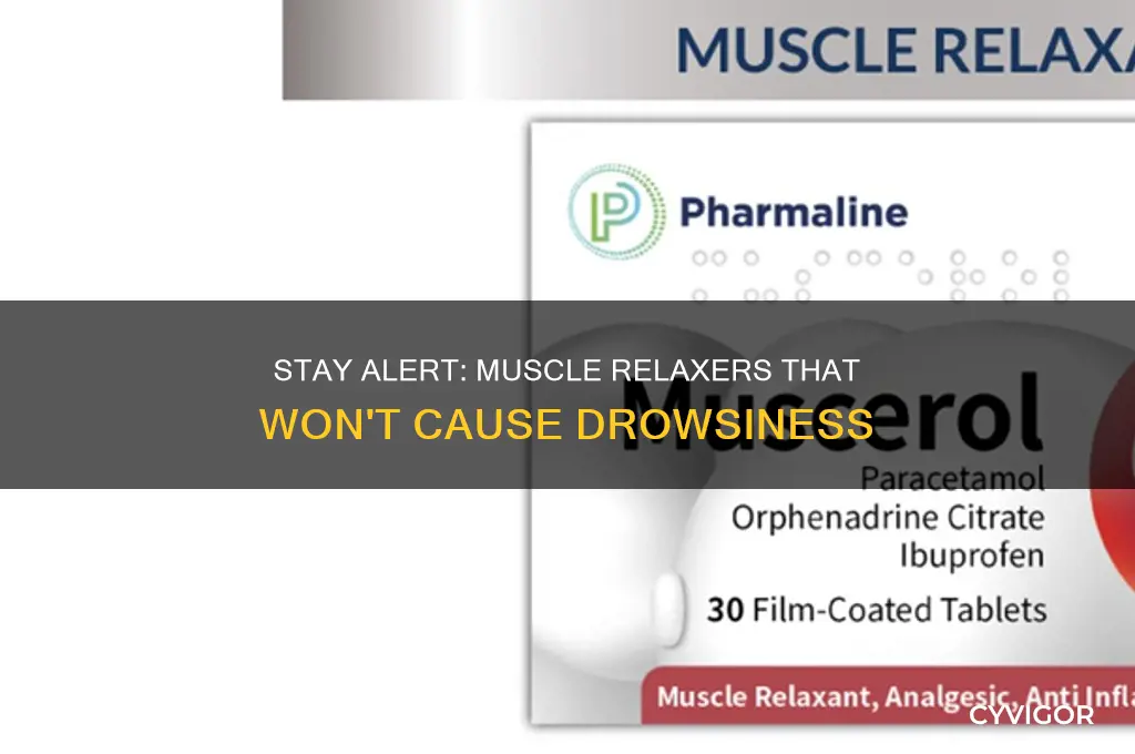 Stay Alert: Muscle Relaxers That Won't Cause Drowsiness | CyVigor